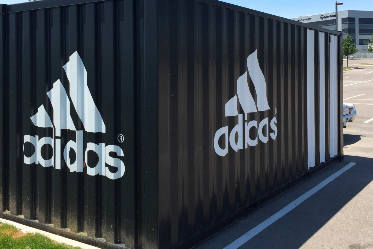 Experiential Container Builds Adidas Container Activation 